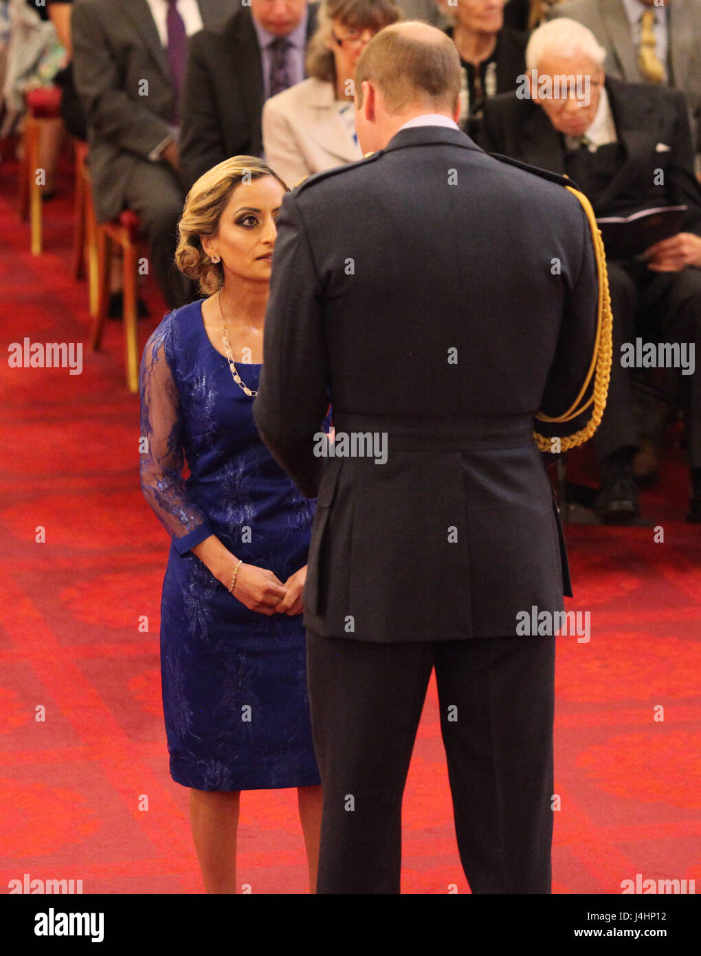 Miss Manisha Tailor from London is made an MBE (Member of the Order of ...