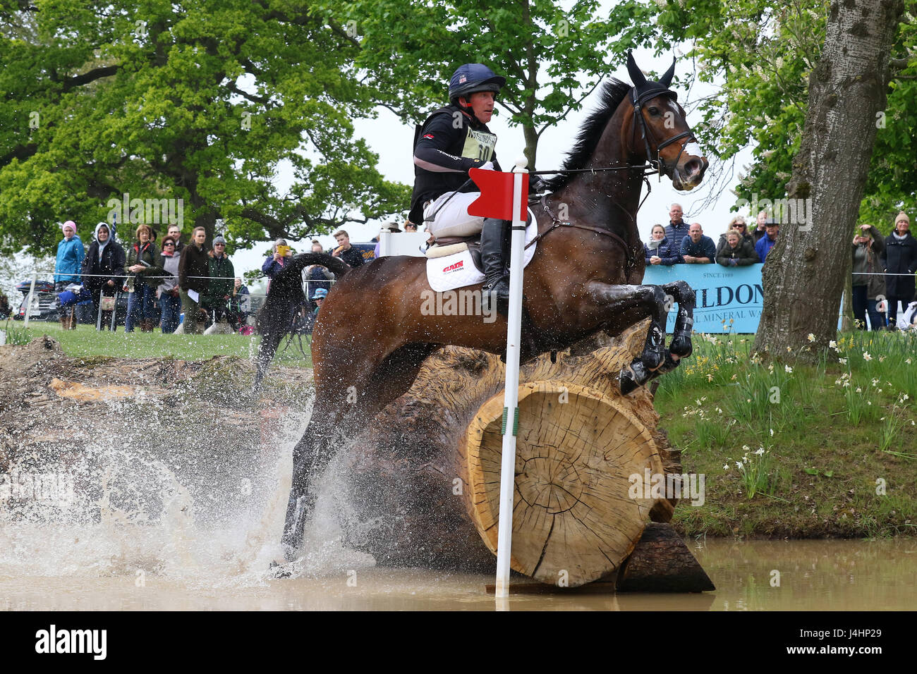 Oliver Townend Cross Country Badminton 060517 Stock Photo - Alamy