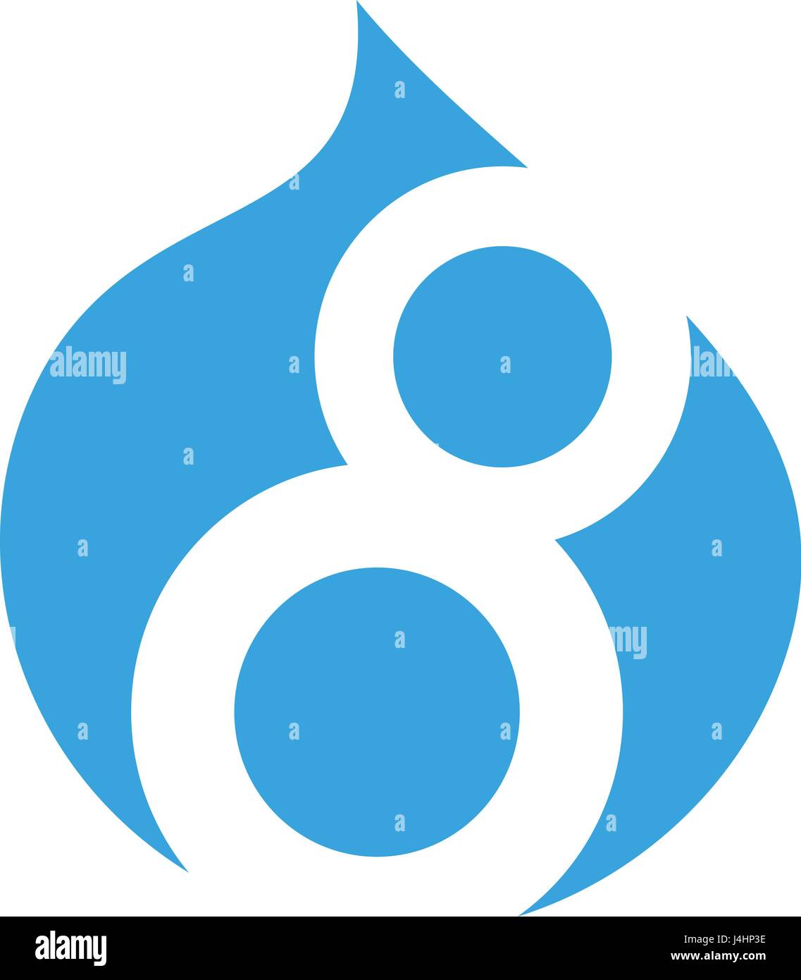 Drupal logo hi-res stock photography and images - Alamy