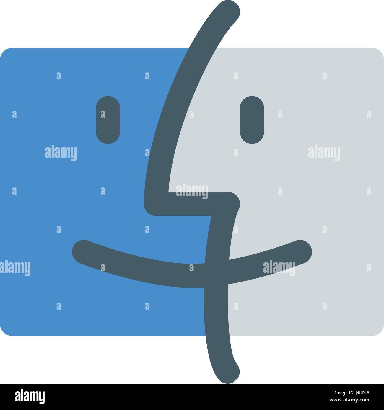 Mac finder Stock Vector Images - Alamy