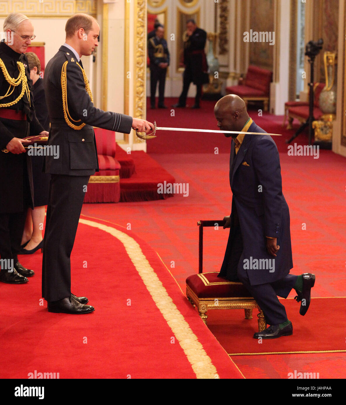 Sir David Adjaye from London is made a Knight Bachelor of the British ...