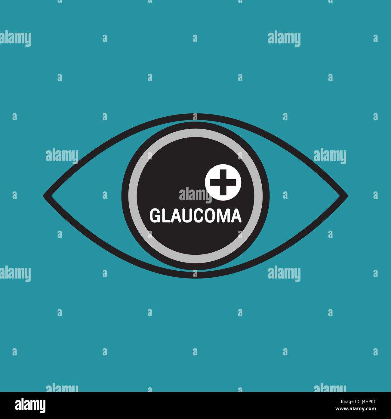 Glaucoma vector logo icon design Stock Vector Image & Art - Alamy
