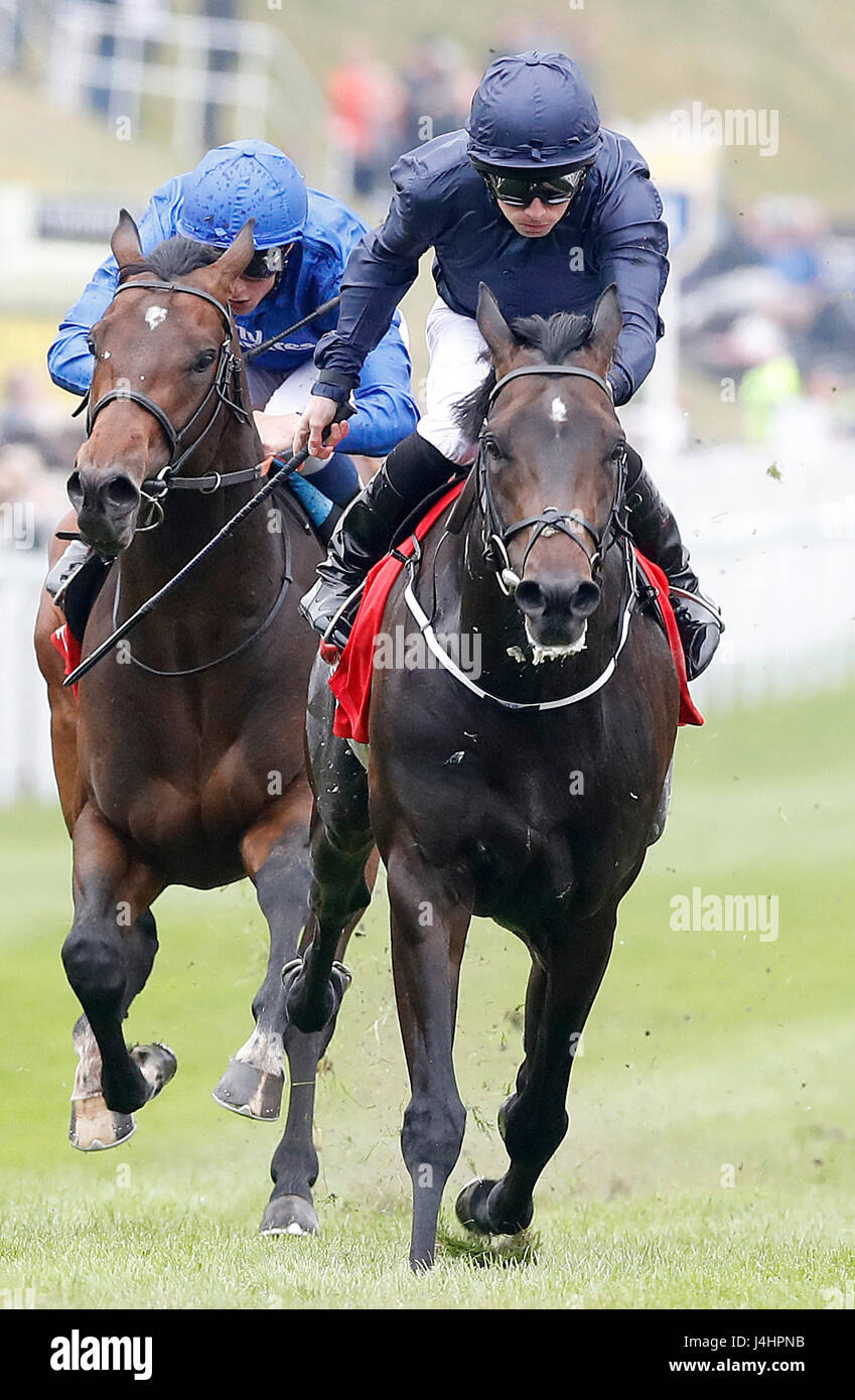 Cliffs of Moher ridden by Ryan Moore wins The Homeserve Dee Stakes ...