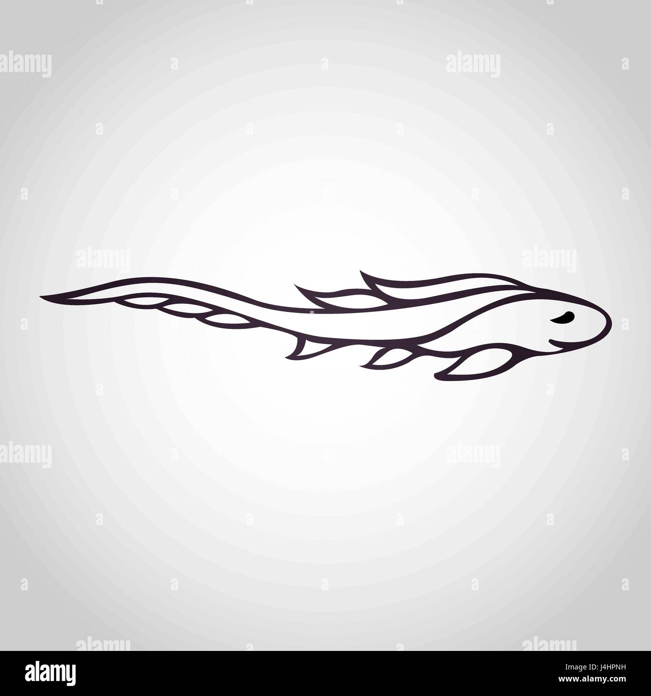 zebra shark logo vector icon design illustrator Stock Vector Image ...