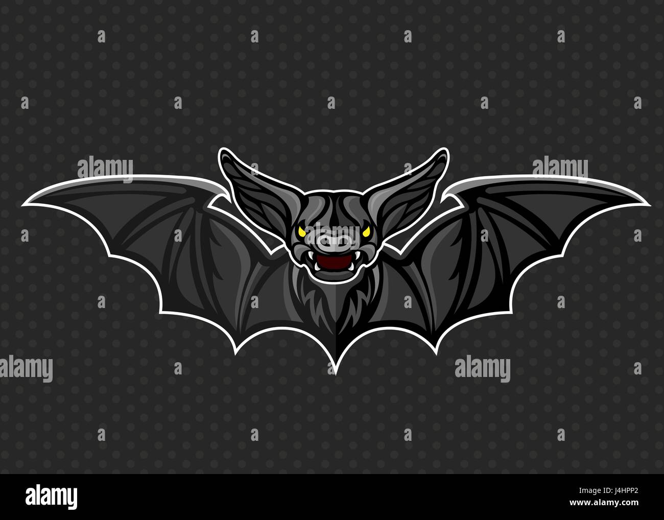 BAT logo icon design vector illustration Stock Vector Image & Art - Alamy