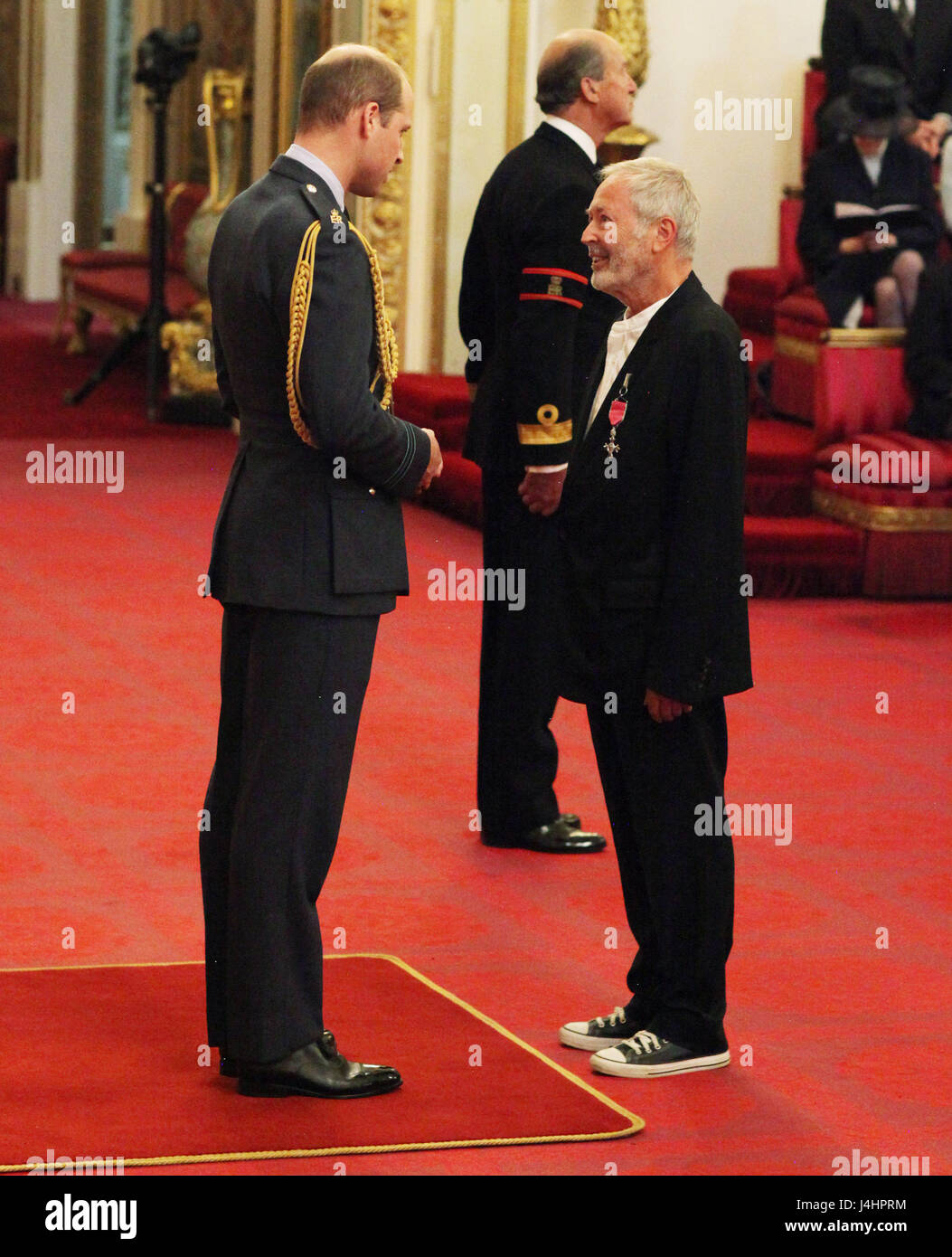 Mr. Terence Jones from London is made an MBE (Member of the Order of ...