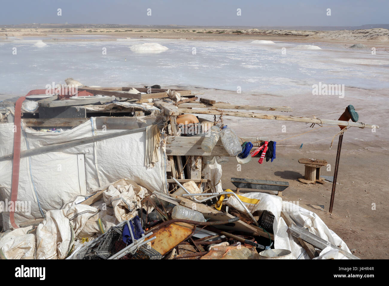 Salt miners hut Stock Photo - Alamy