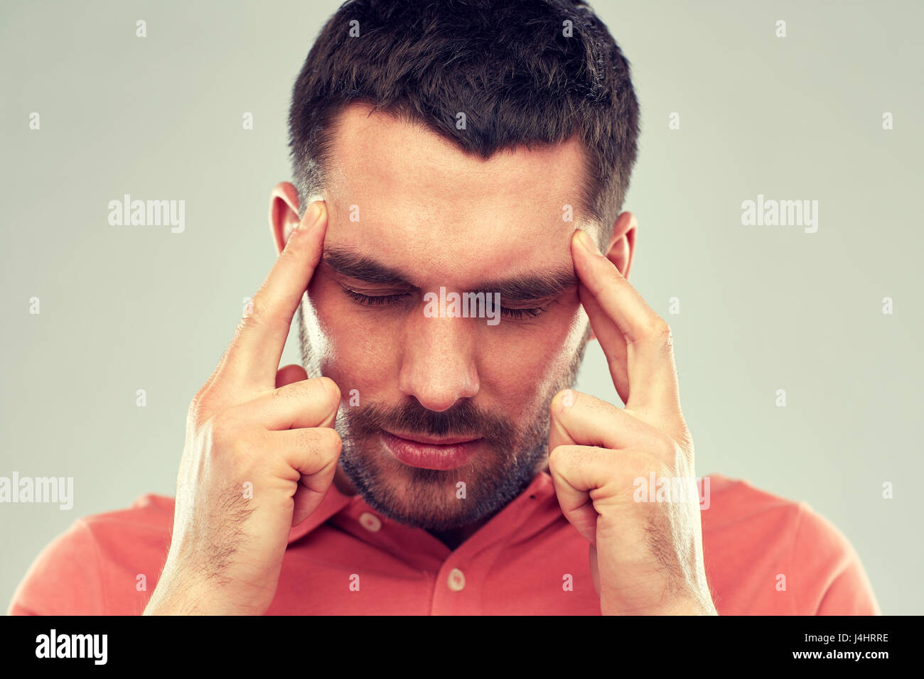 Thinking headache hi-res stock photography and images - Alamy