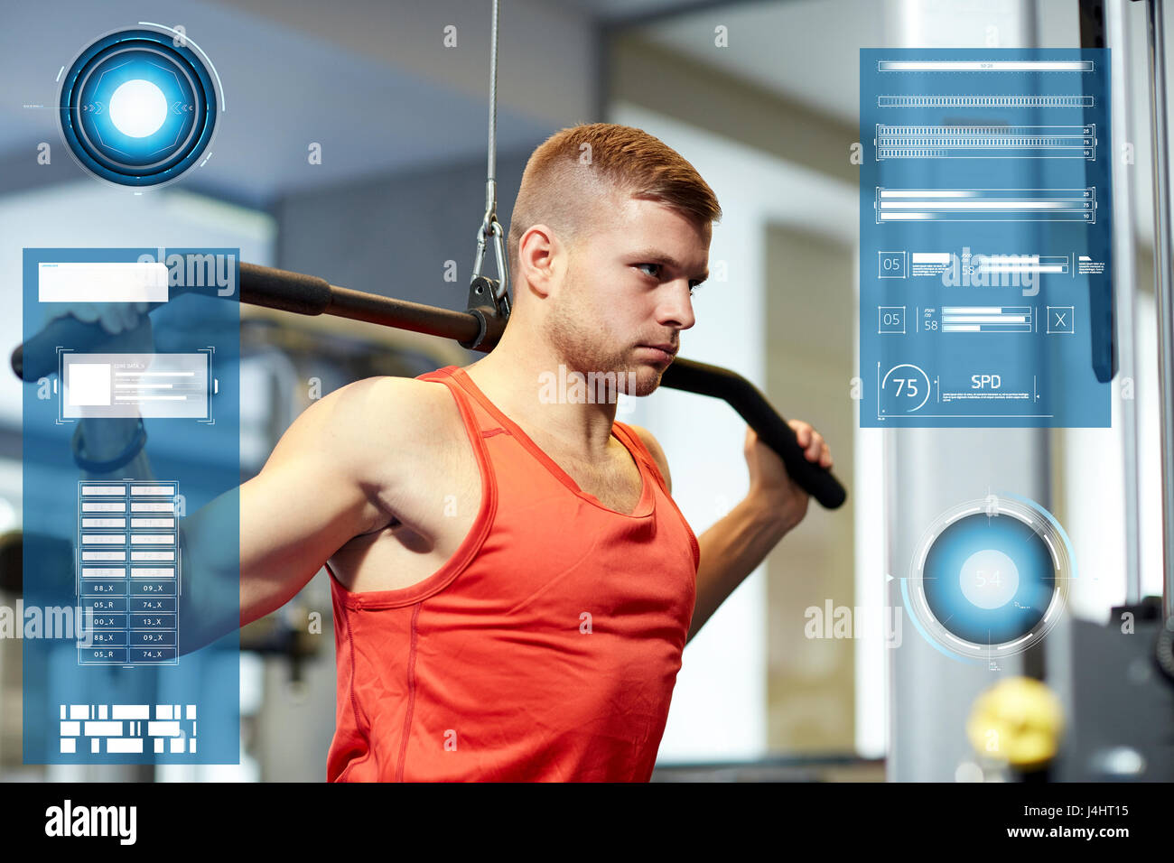 Man muscles biceps arm hi-res stock photography and images - Alamy