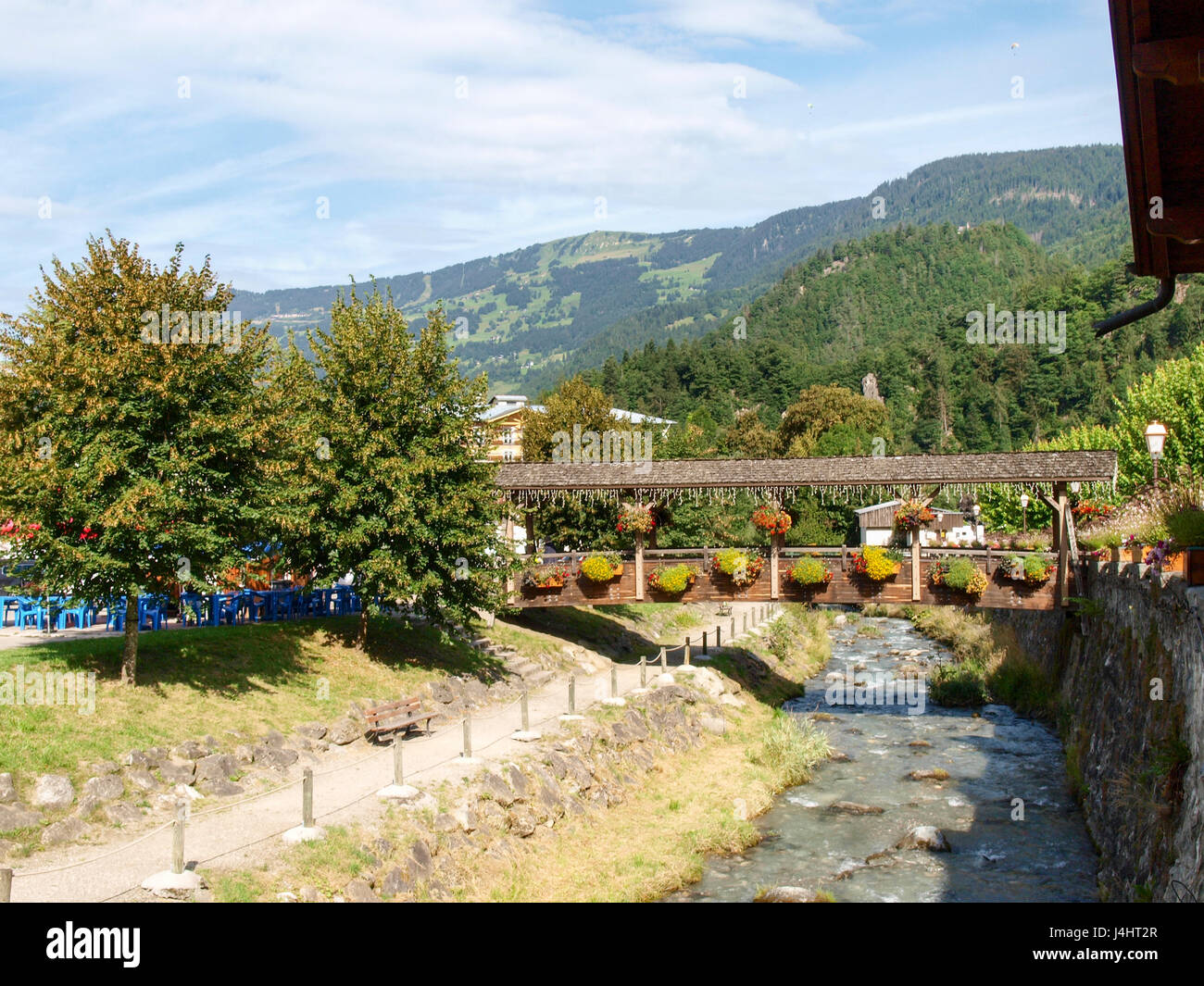 French town bridge france cloudy clouds hi-res stock photography and ...