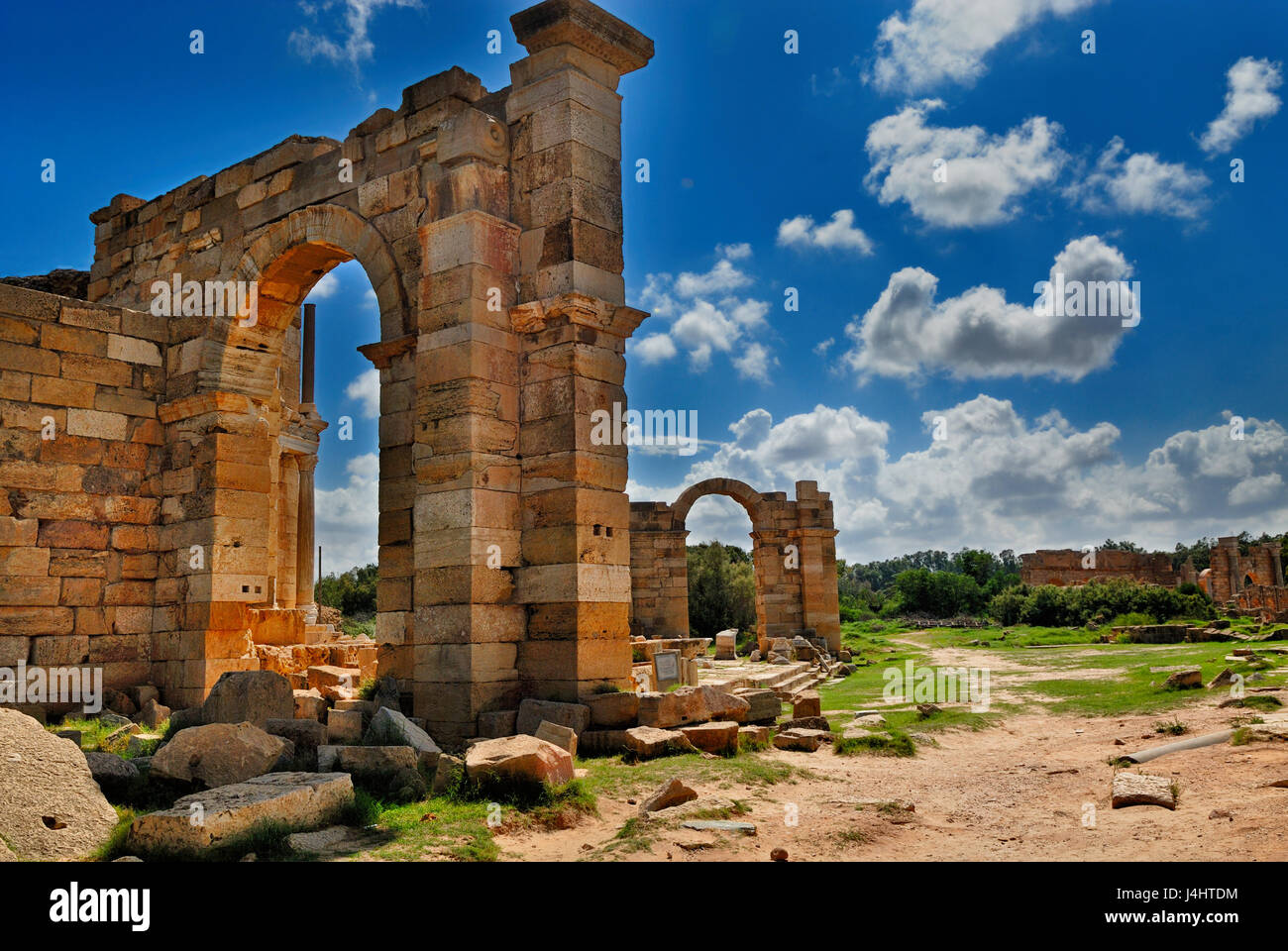 Leptis magna libya hi-res stock photography and images - Alamy