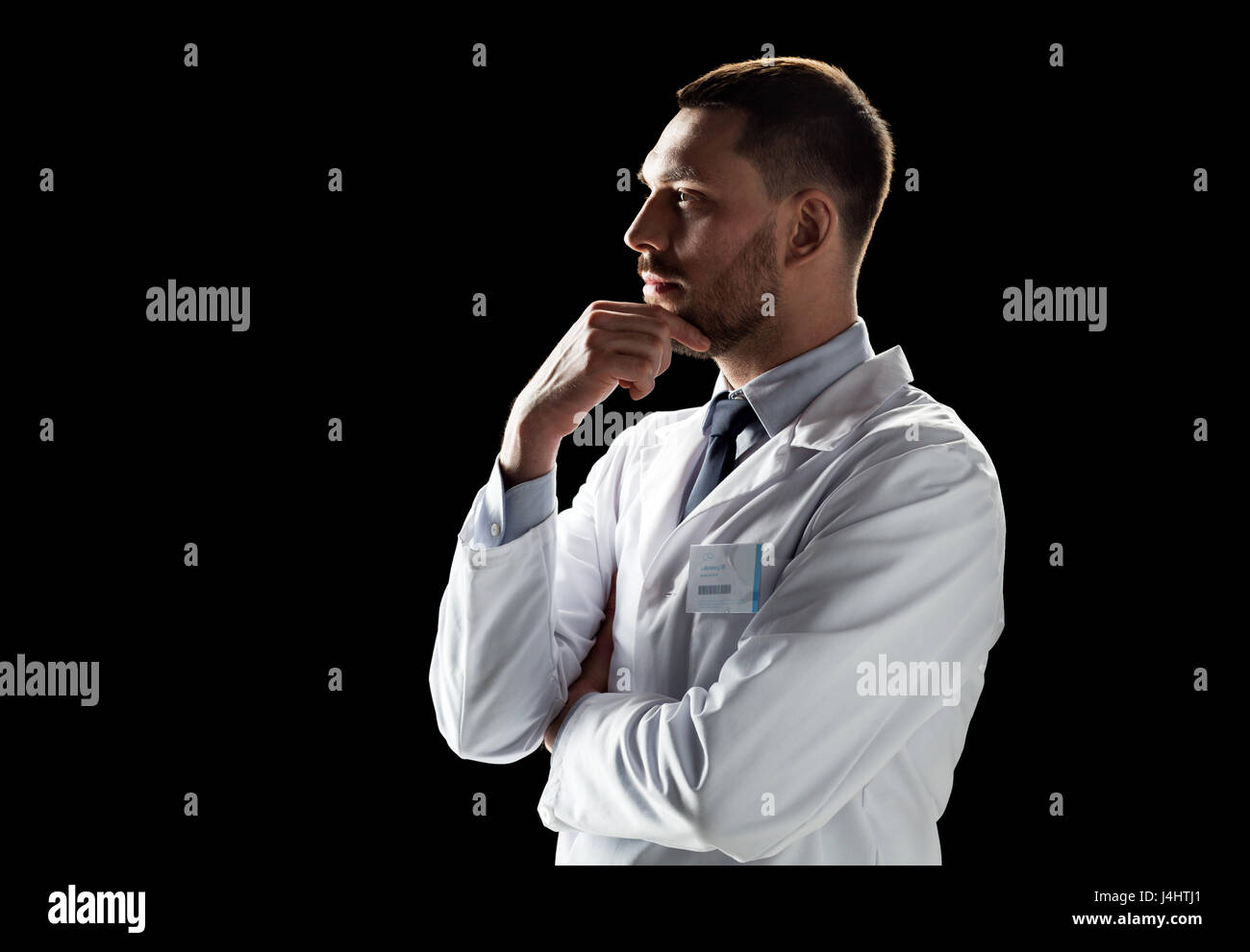 Scientist doctor in medical uniform hi-res stock photography and images ...
