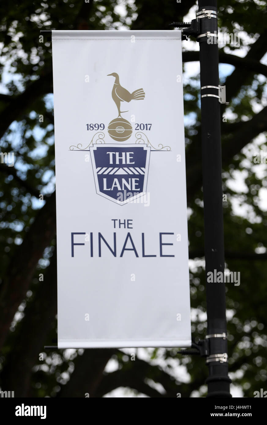 White hart lane banner outside stadium hi-res stock photography and ...