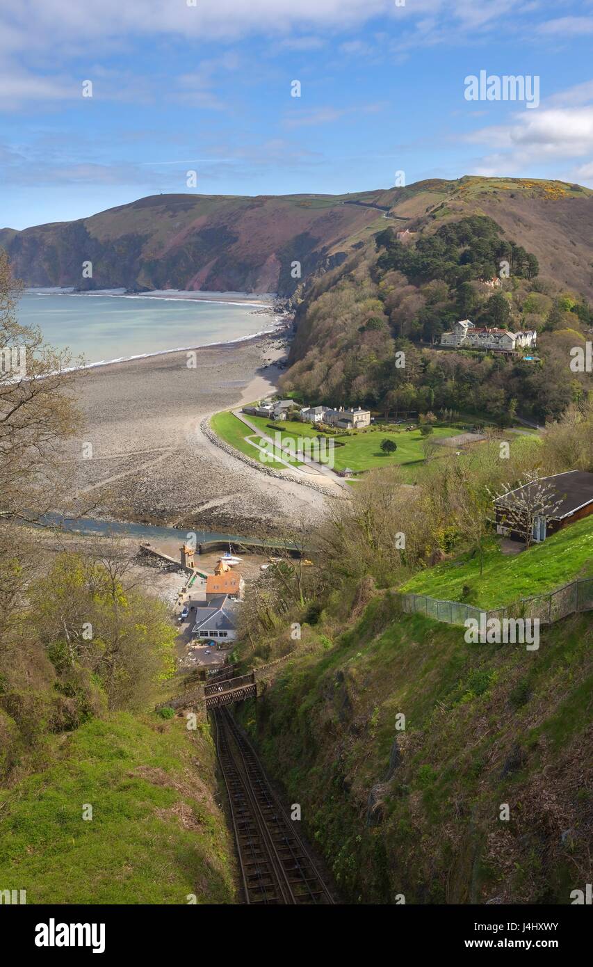 Lynton lynmouth cliff railway north hi-res stock photography and images ...