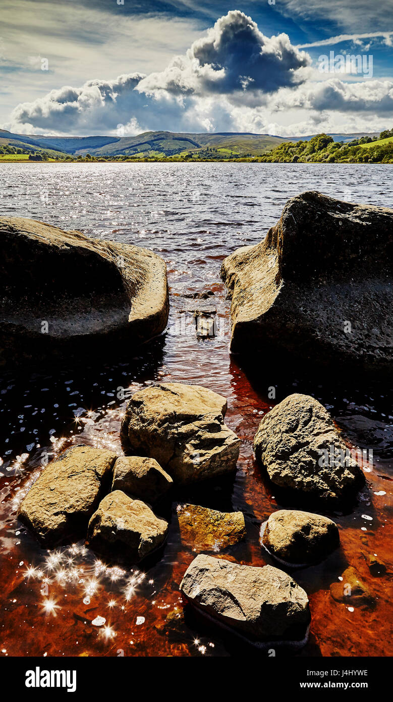 Lake Semerwater, Yorkshire Dales. U.K Stock Photo - Alamy
