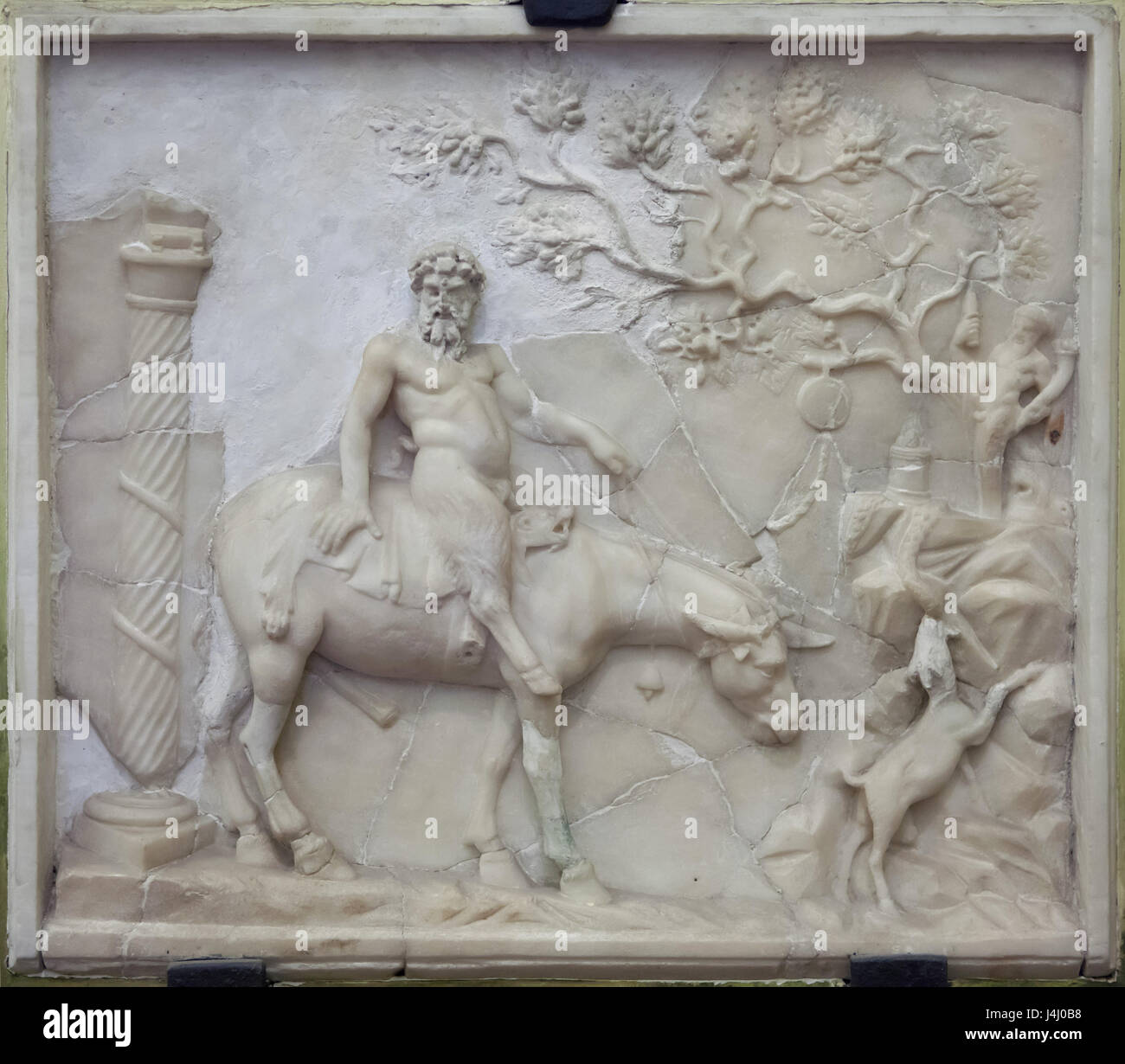 Pan riding an ithyphallic mule toward the rural sanctuary of Priapus ...