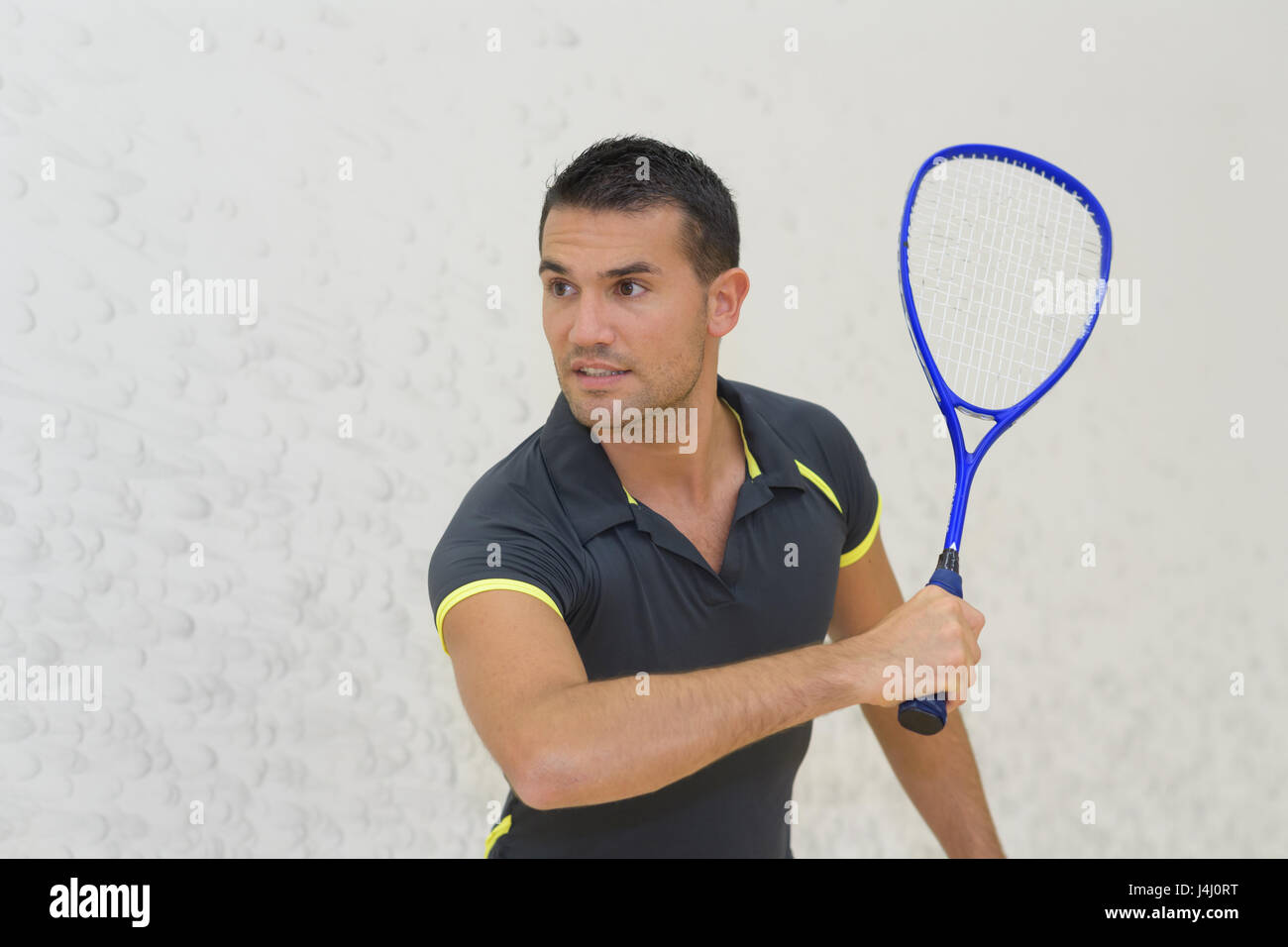 handsome man tennis player Stock Photo - Alamy