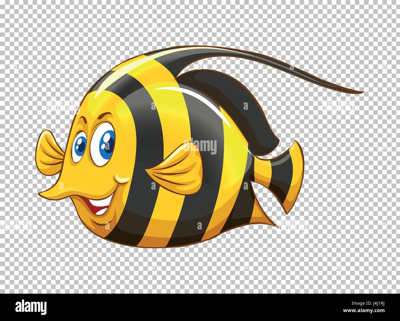 Yellow Fish Clip Art