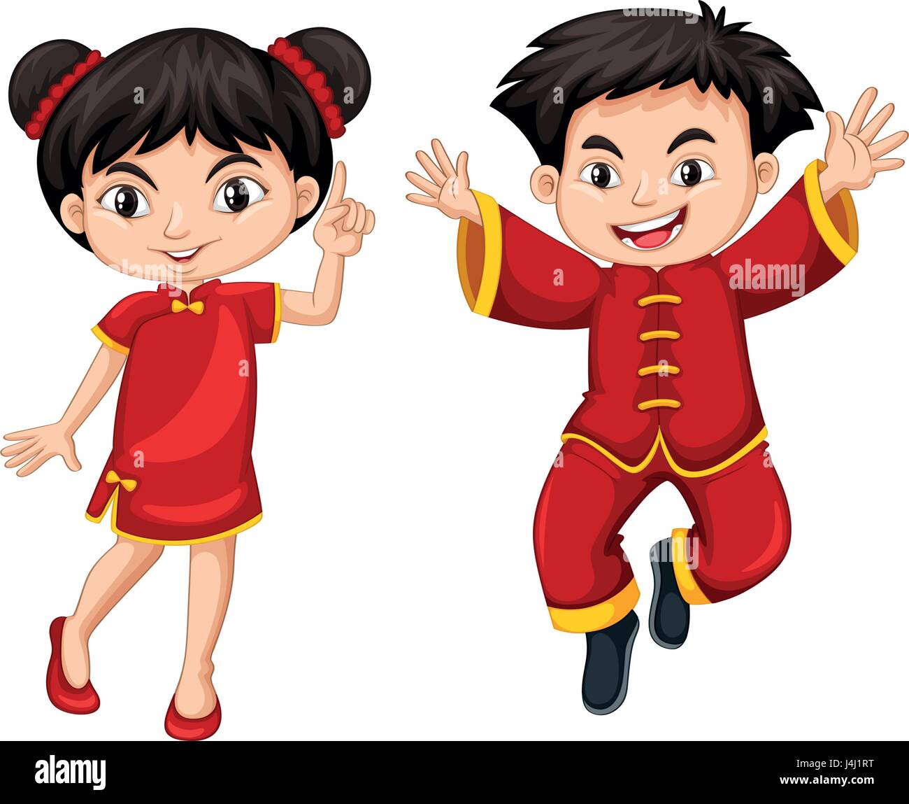 Chinese Boy Clipart