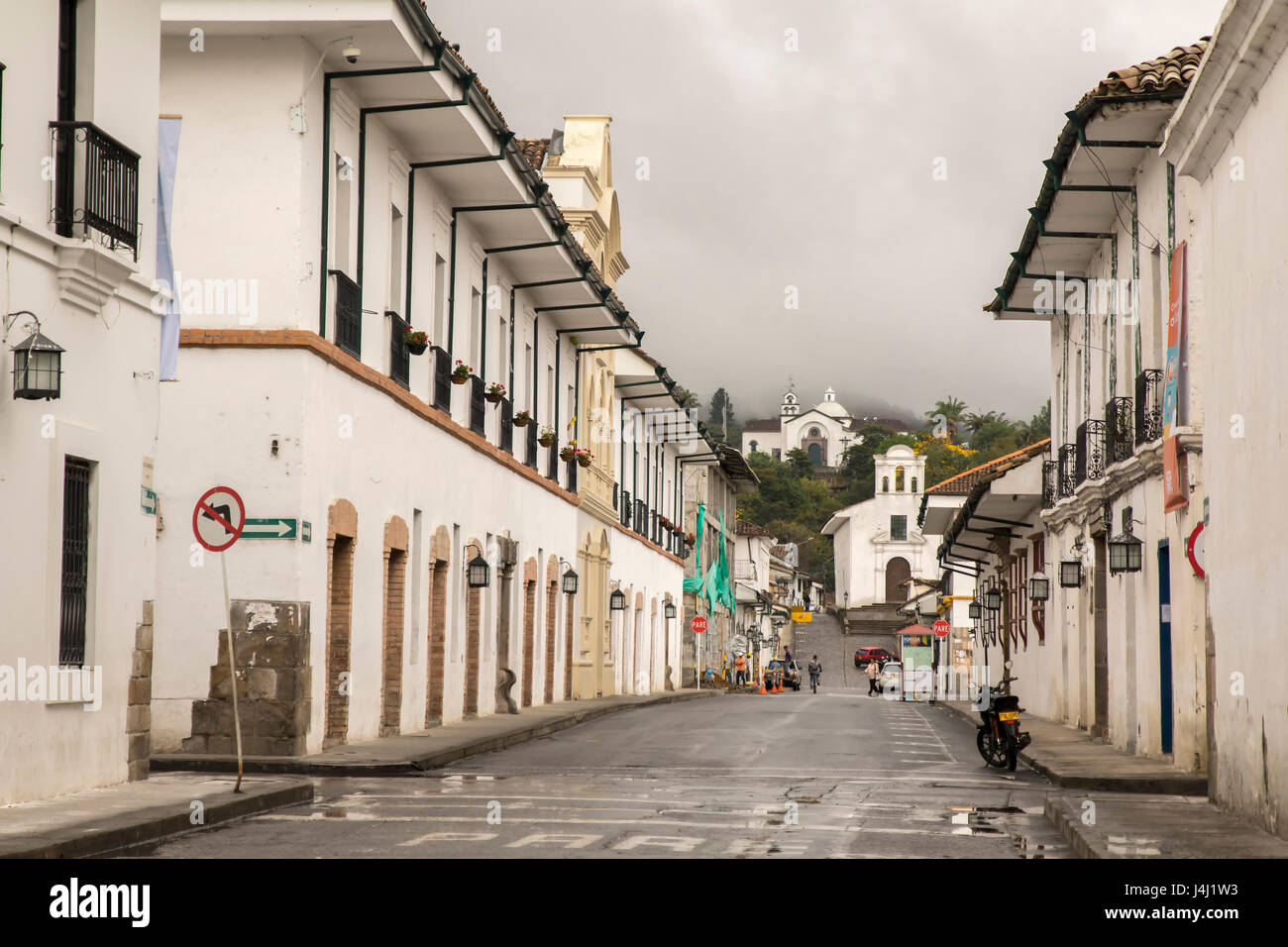 Historical Center of Popayan, Colombia Stock Photo - Alamy