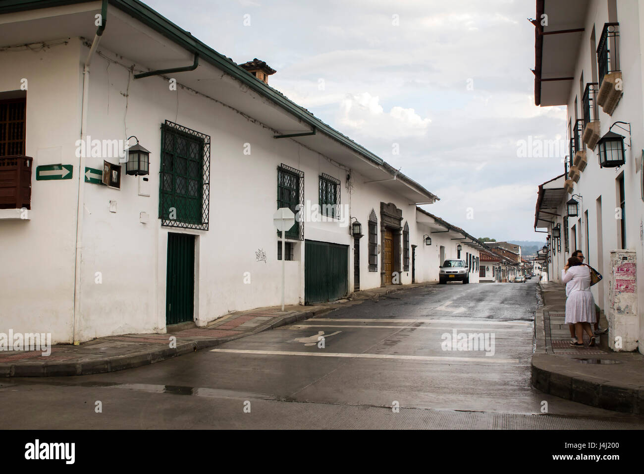 Historical Center of Popayan, Colombia Stock Photo - Alamy