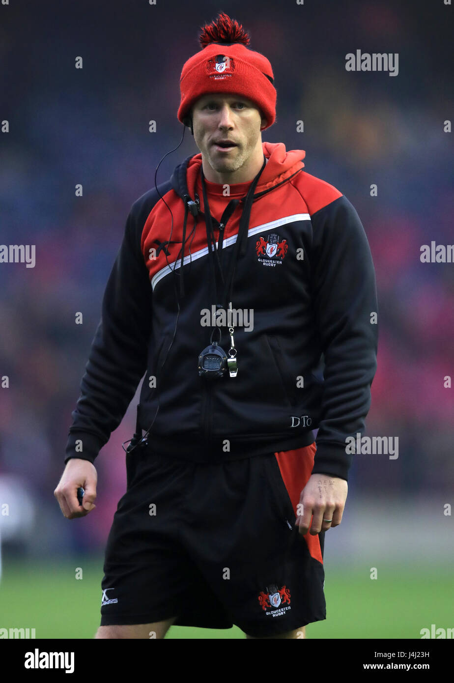 Gloucester Head of Strength and Conditioning Dan Tobin during the ...