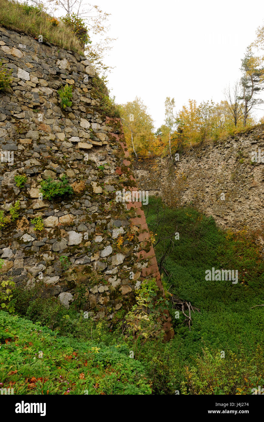 europe, fort, fort silberberg silver mountain fort, lower silesia ...