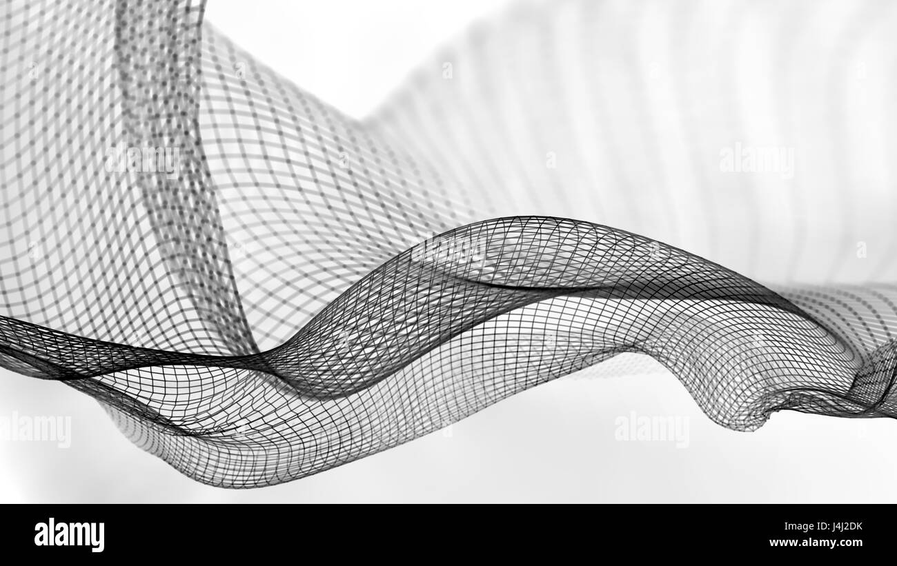 Abstract wave structure against a white background Stock Photo - Alamy