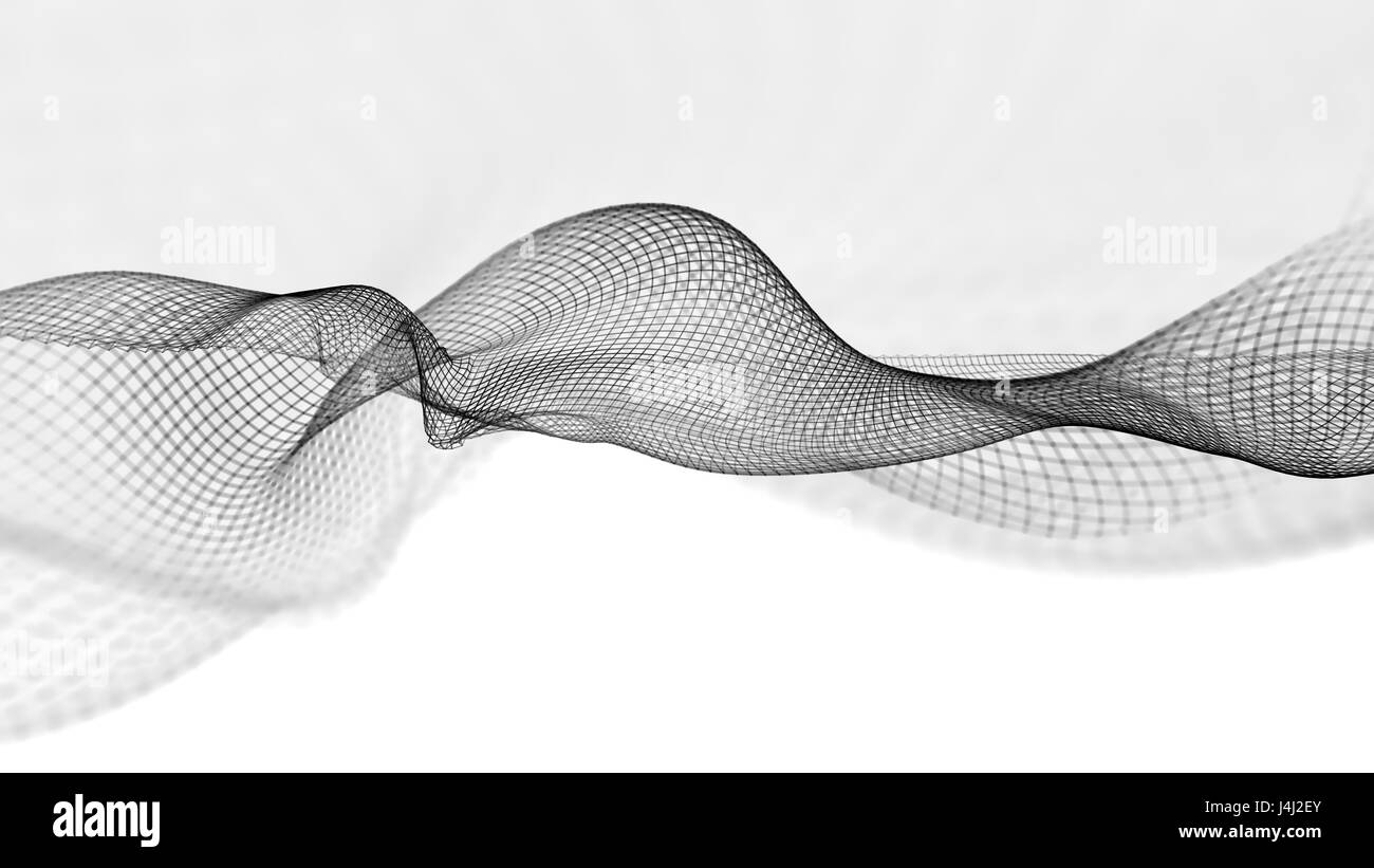 Abstract wave structure against a white background Stock Photo - Alamy