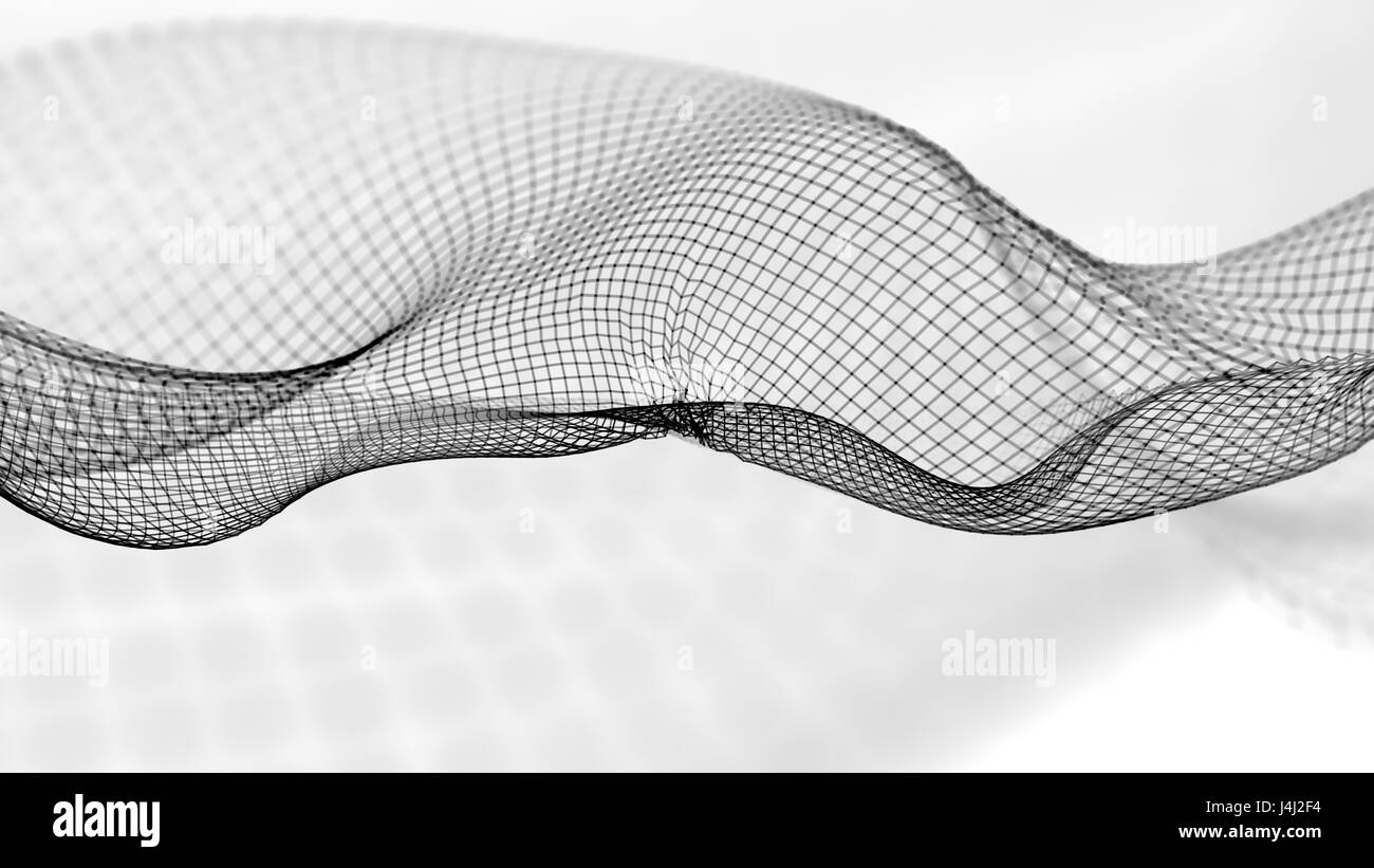 Abstract wave structure against a white background Stock Photo - Alamy