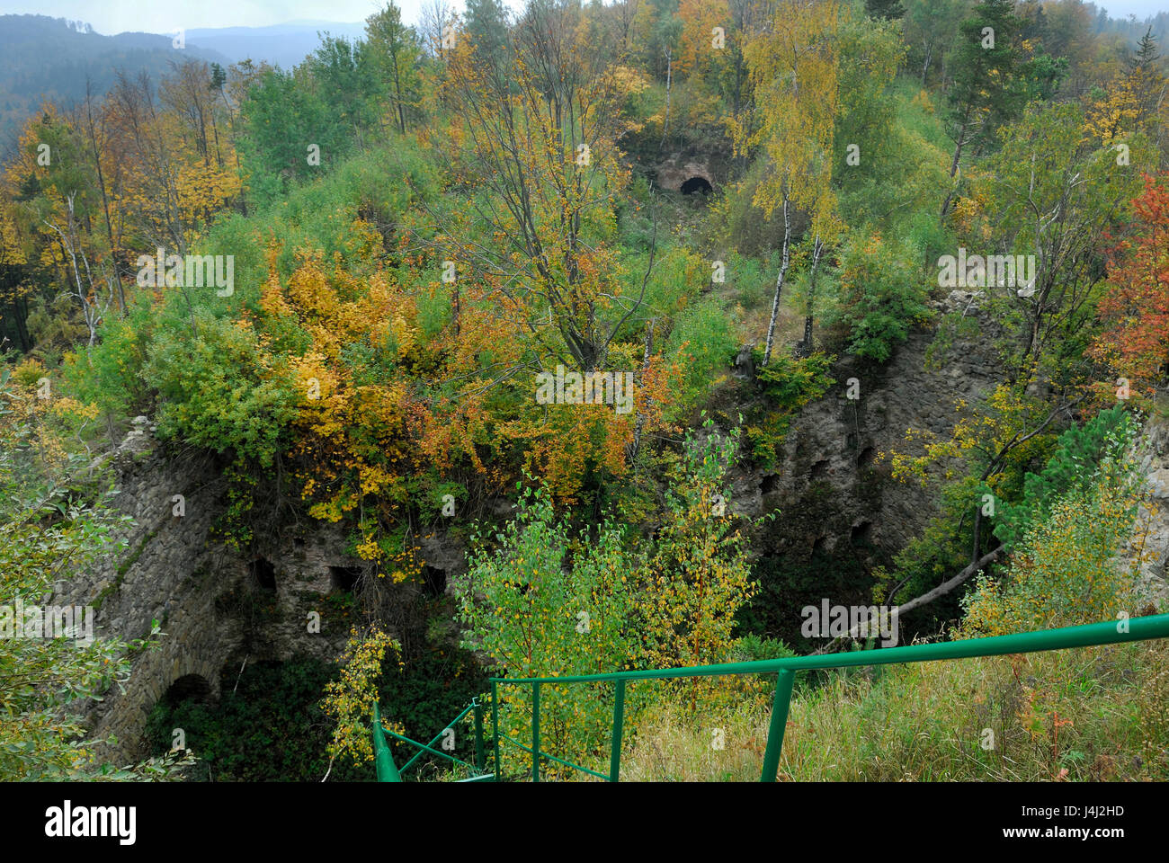 Polska, fort, fort silberberg silver mountain fort, lower silesia ...