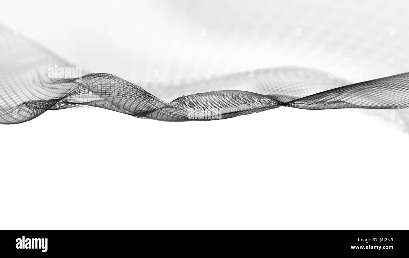 Abstract wave structure against a white background Stock Photo - Alamy