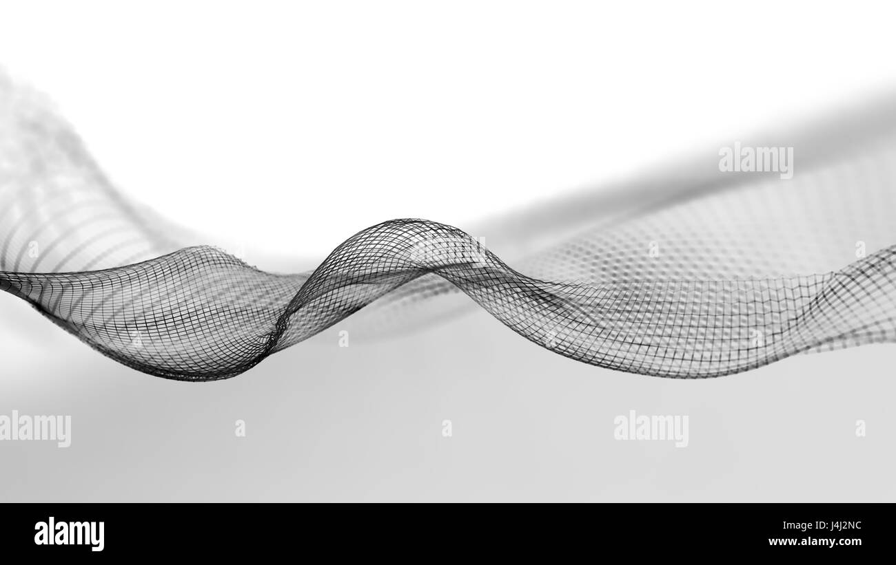 Abstract wave structure against a white background Stock Photo - Alamy