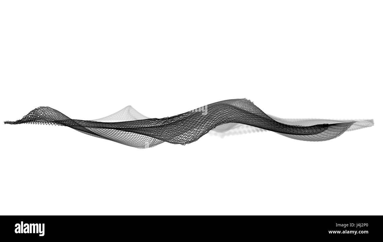 Abstract wave structure against a white background Stock Photo - Alamy