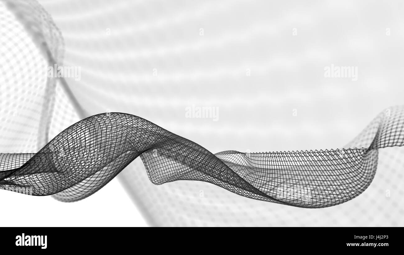 Abstract wave structure against a white background Stock Photo - Alamy