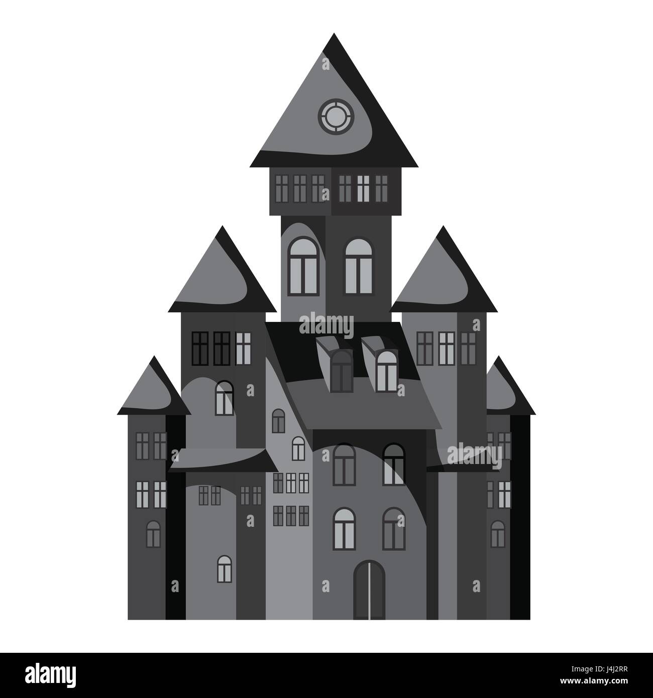 Vampire castle wall Stock Vector Images - Alamy