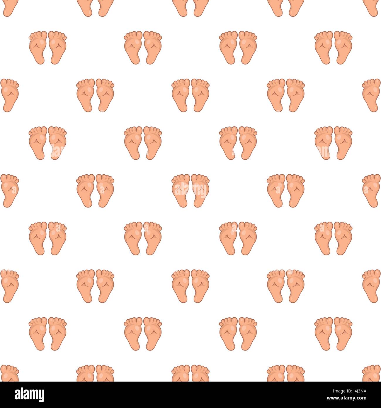 Baby legs pattern, cartoon style Stock Vector Image & Art - Alamy
