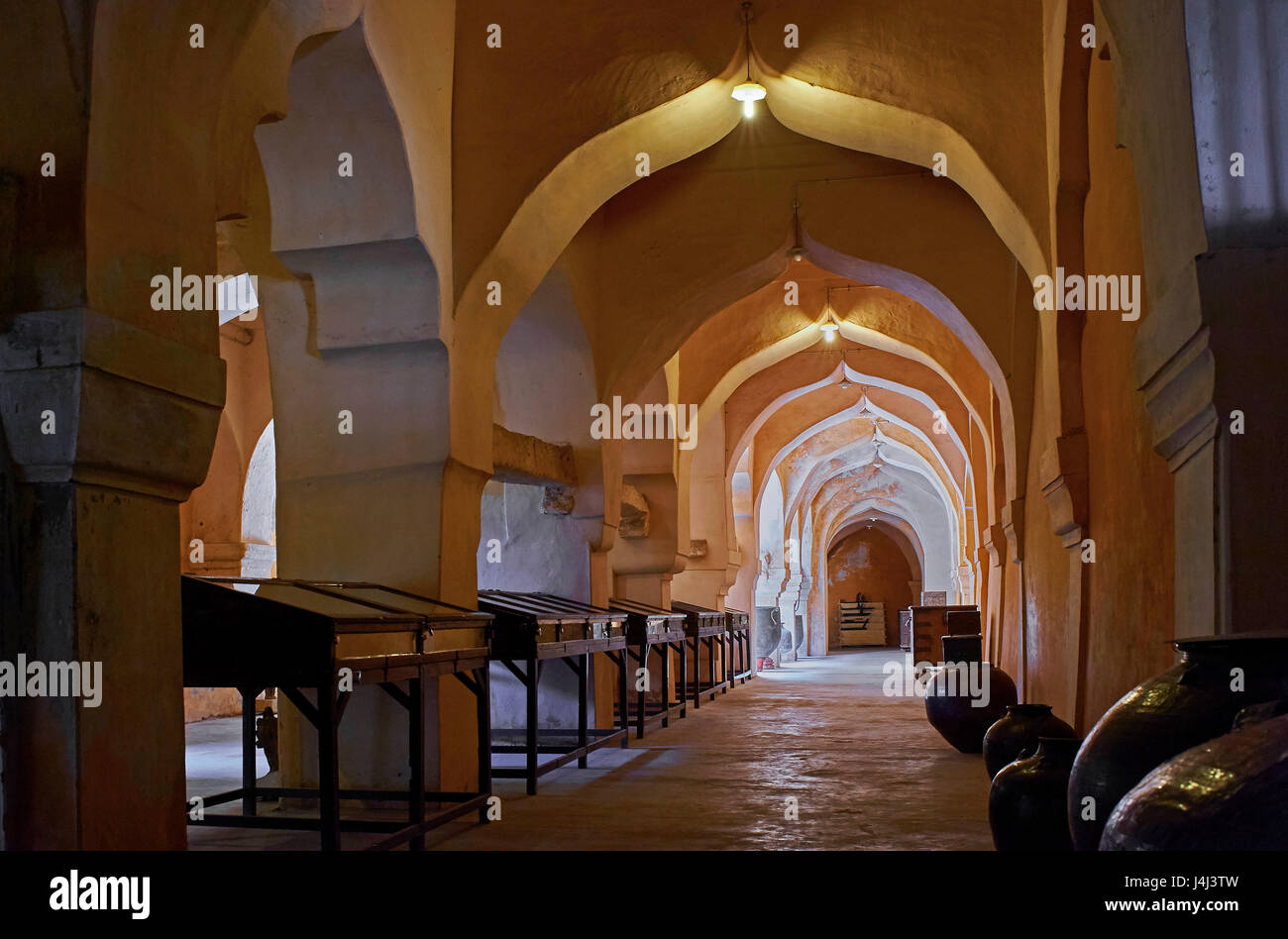 Museum and Saraswati Mahal Library, Thanjavur, Tamil Nadu, India, Asia ...