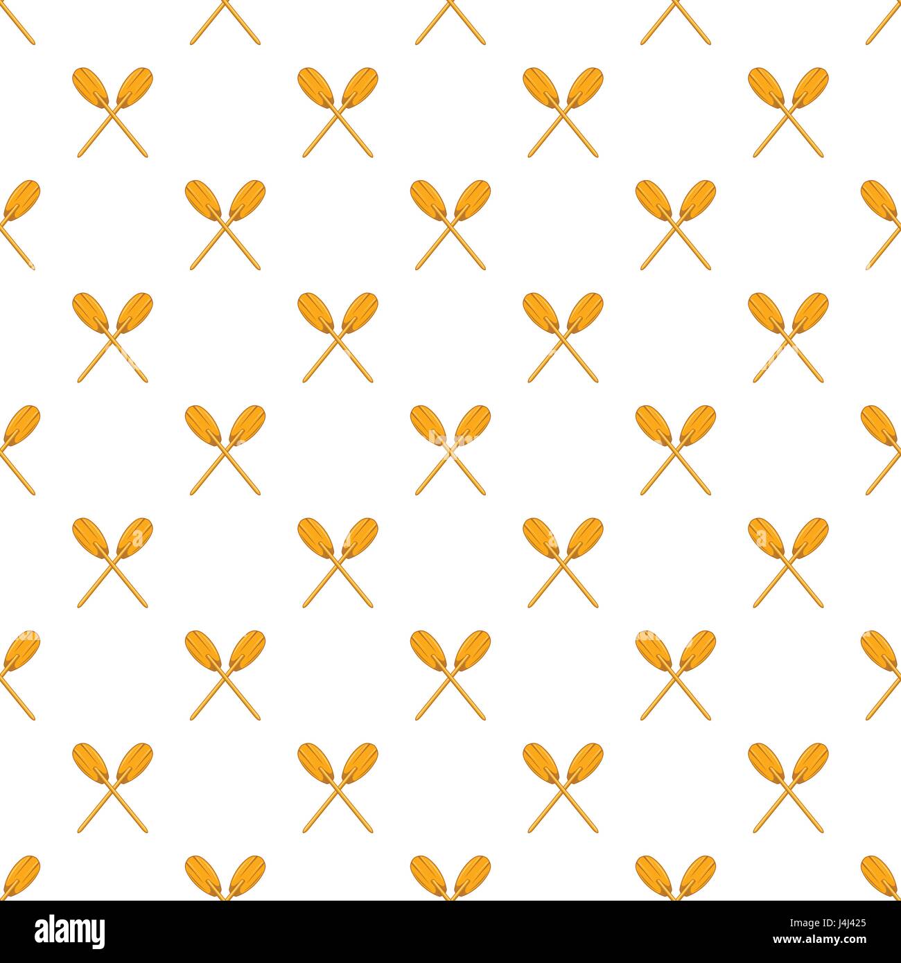 Paddles pattern, cartoon style Stock Vector Image & Art - Alamy