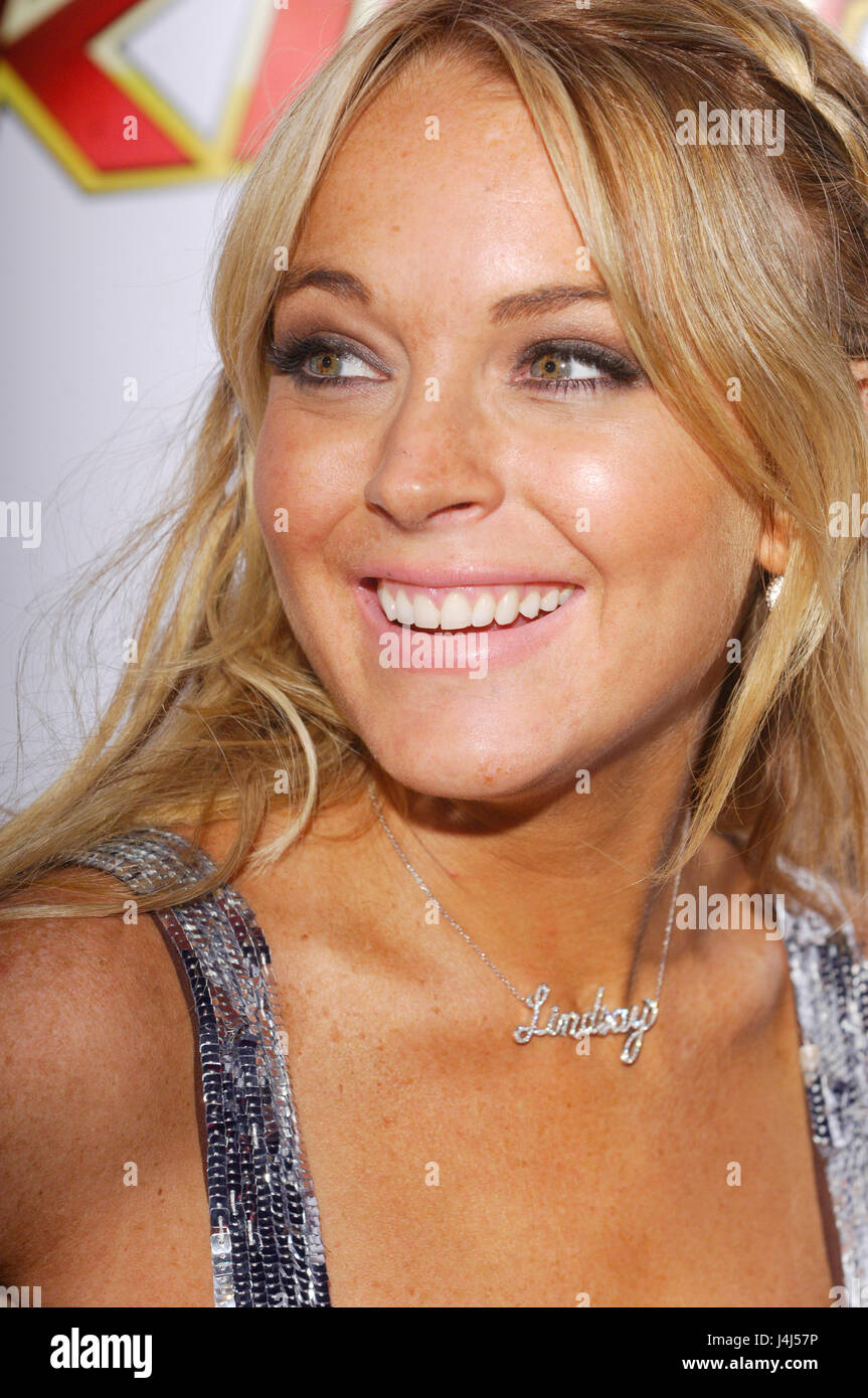 Actress lindsay lohan hi-res stock photography and images - Alamy