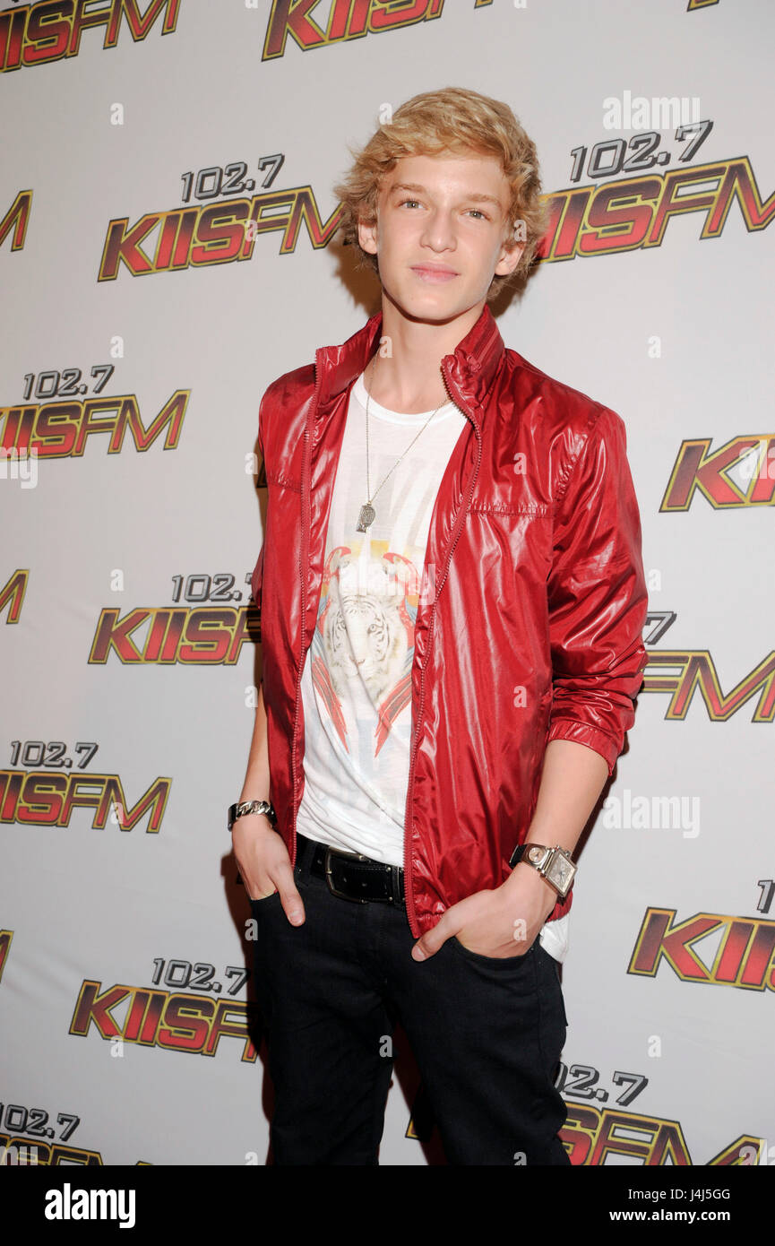 Cody Simpson arrives at the red carpet for KIIS FM's Wango Tango 2011 ...