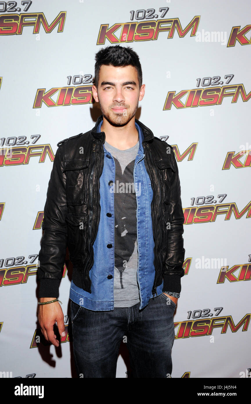 Singer Joe Jonas of The Jonas Brothers arrives at KIIS FM's Wango Tango ...