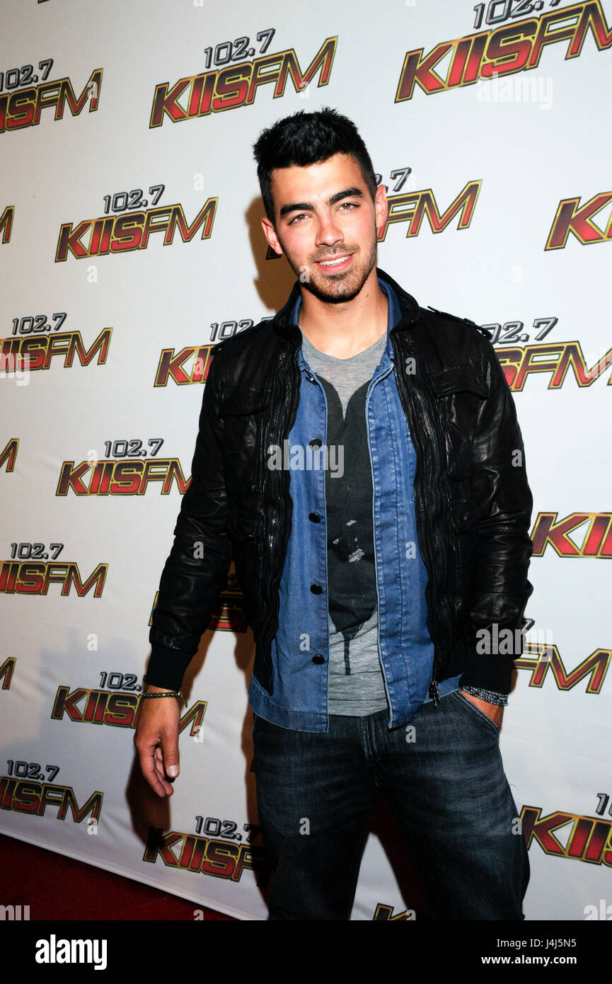 Singer Joe Jonas of The Jonas Brothers arrives at KIIS FM's Wango Tango ...