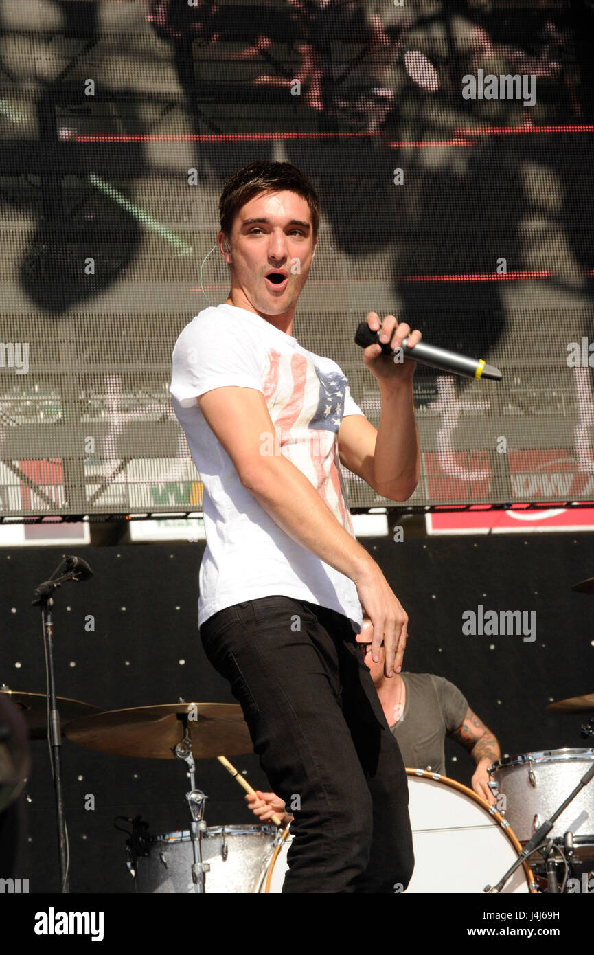 The wanted band tom parker hi-res stock photography and images - Alamy