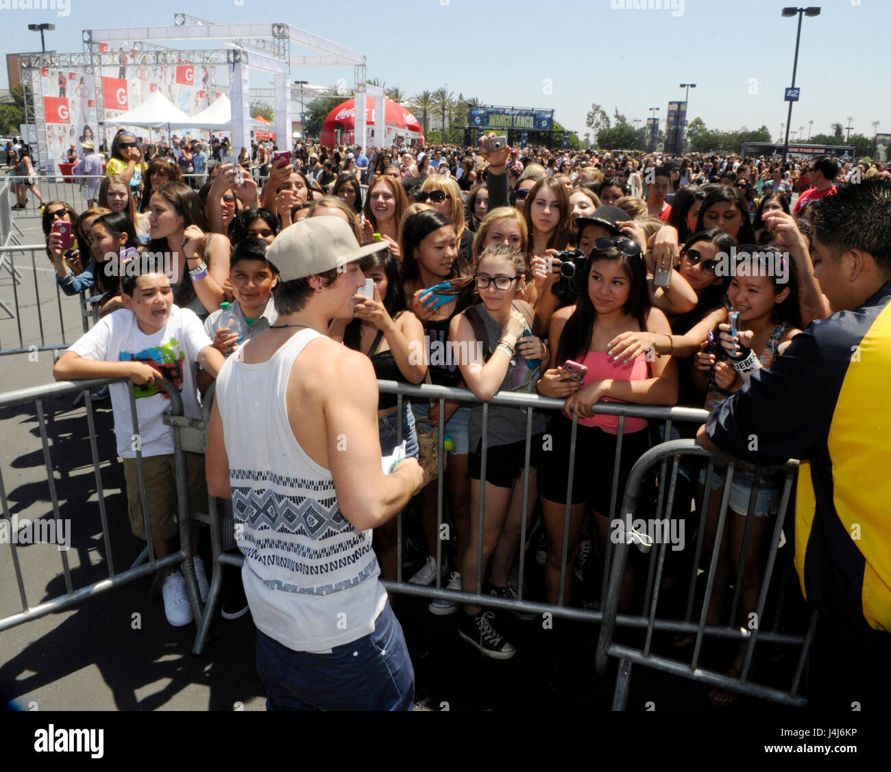 Emblem 3 at 102.7 KIIS FM's Wango Tango Village Stage at The Home Depot ...