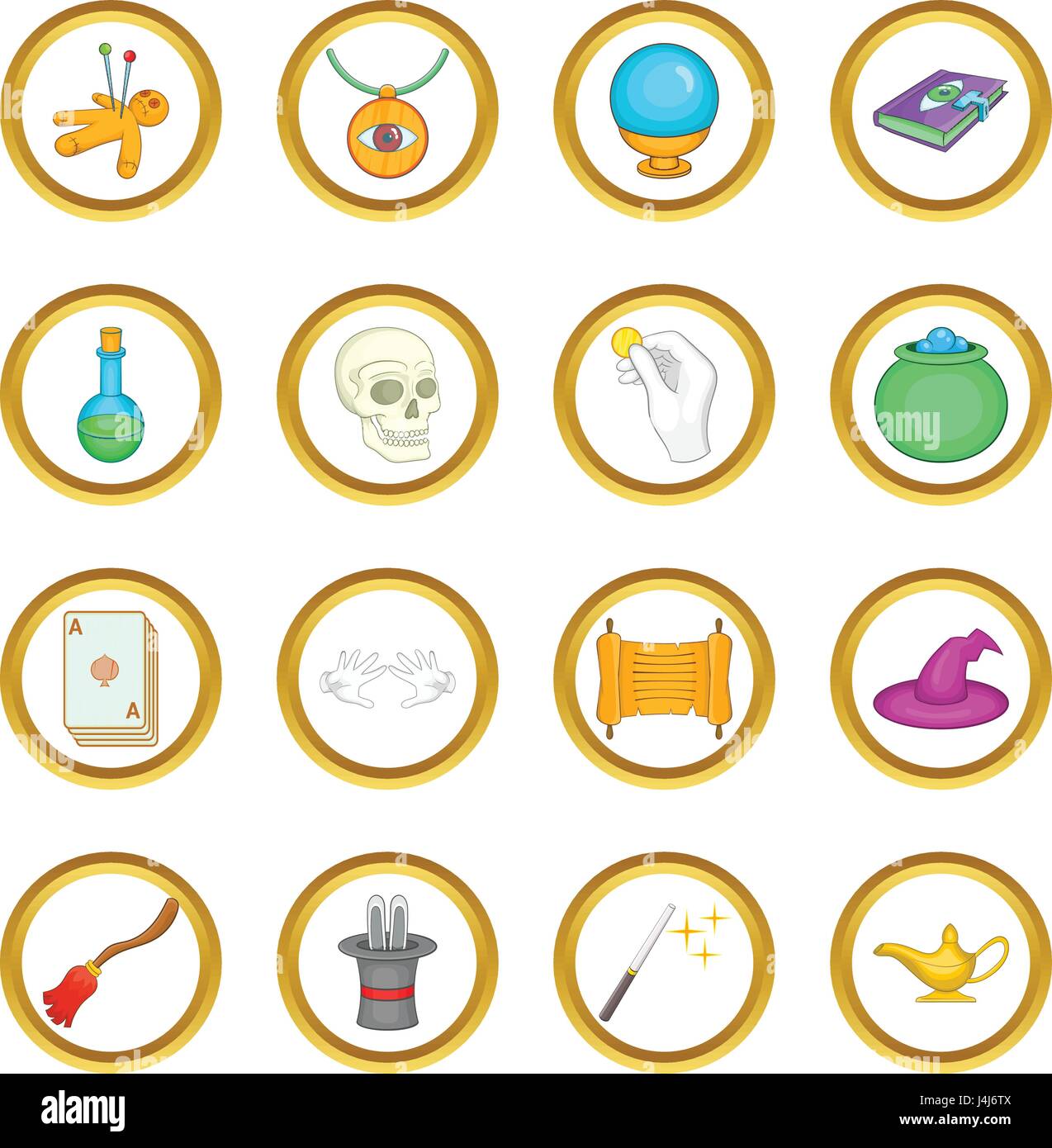 Skull pendant Stock Vector Images - Alamy