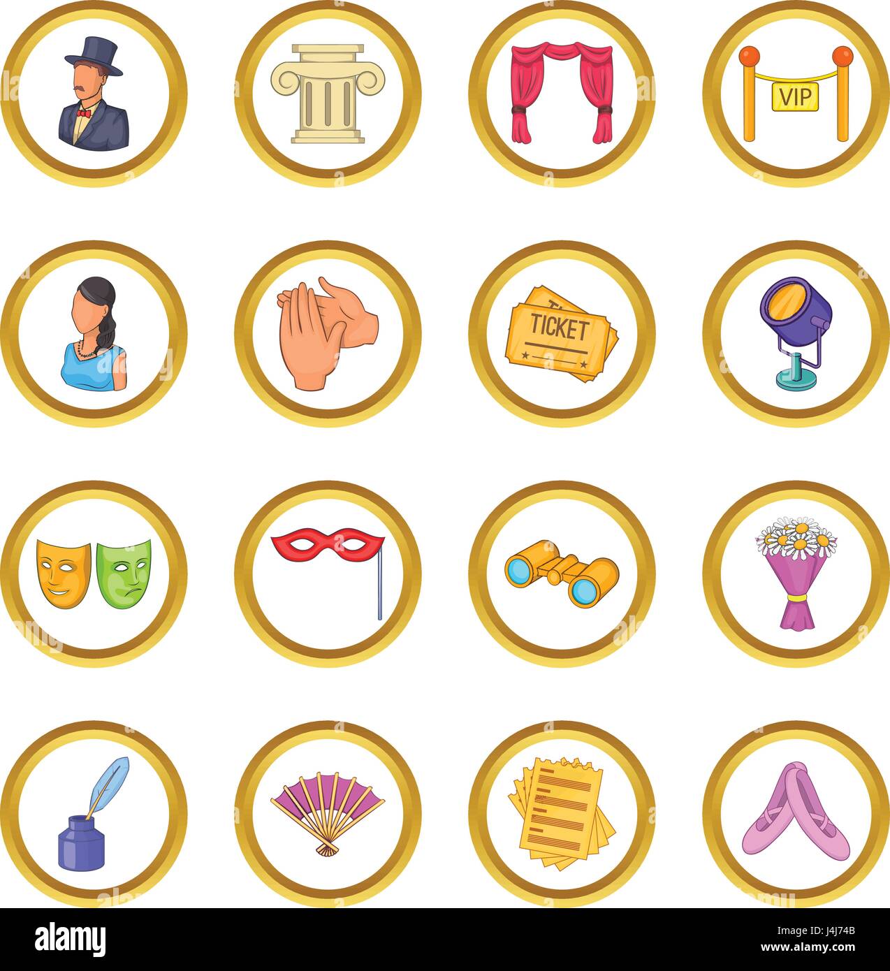Theatre vector set, cartoon style Stock Vector Image & Art - Alamy Theatre vector set, cartoon style Stock Vector Image & Art - Alamy