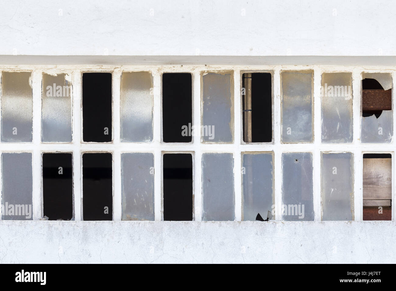 Broken glass damage exterior hi-res stock photography and images - Alamy