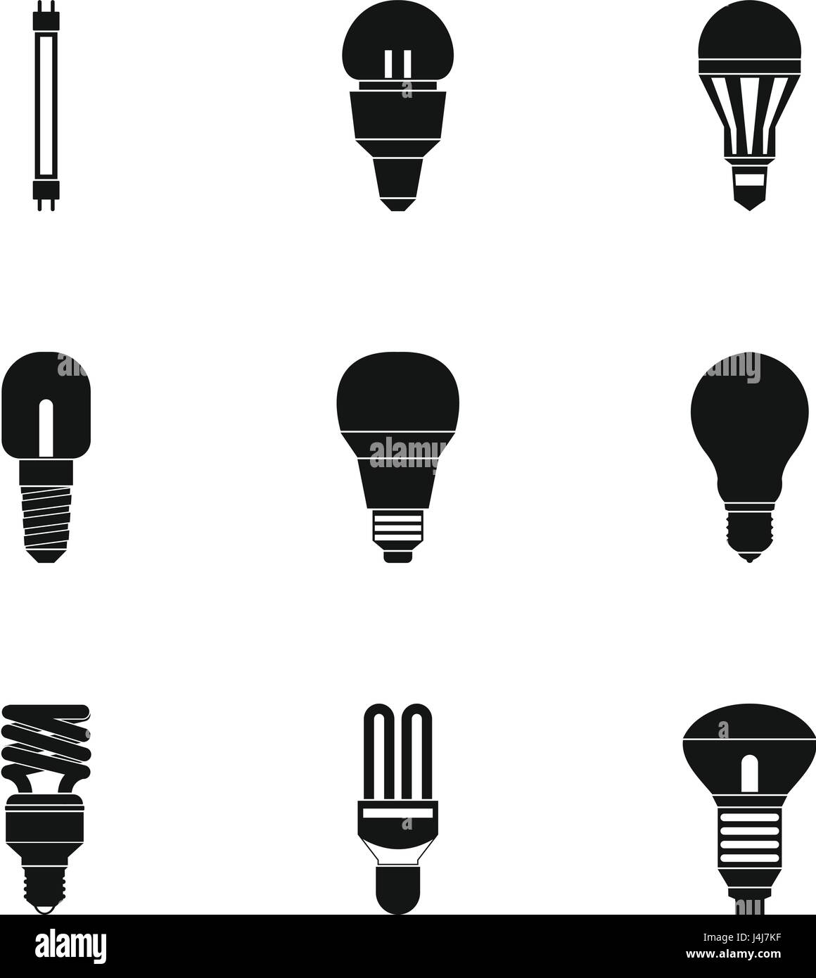 Set lamps hand drawn Stock Vector Images - Alamy