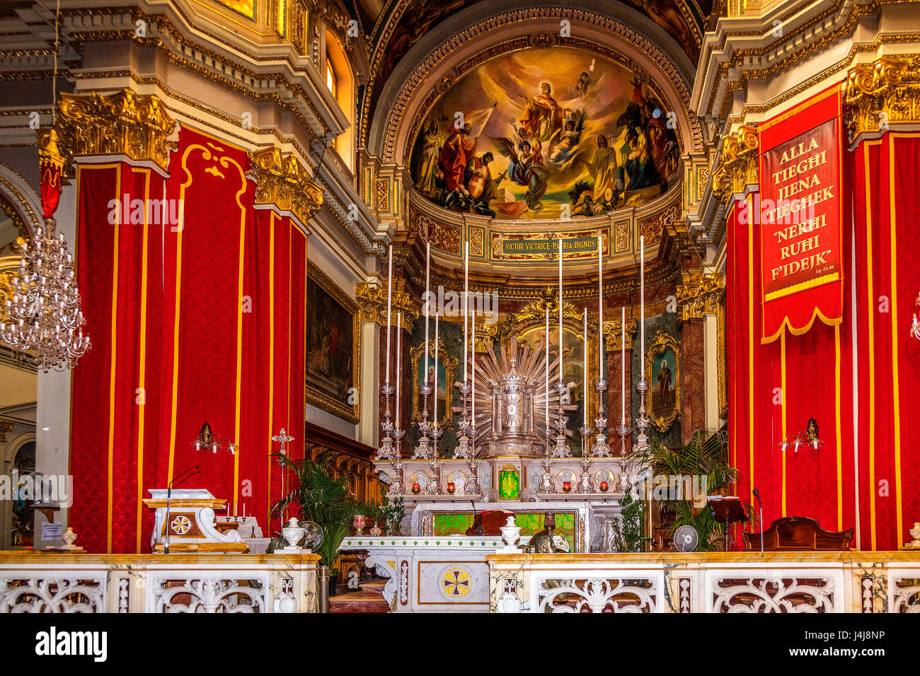 Saint publius malta hi-res stock photography and images - Alamy